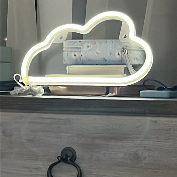 Other | Neon Cloud Sign | Poshmark
